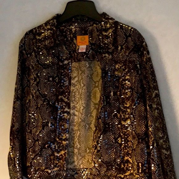 Ruby Rd. | Jackets & Coats | Ruby Road Faux Snake Skin Jacket 2p | Poshmark